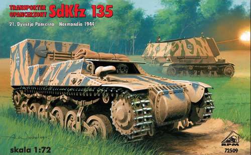 RPM 72509 Armored tractor auf Lr.S.(f) SdKfz 135 (21.Panzer Division, Normandy 1944)