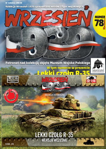 First to Fight PL078 Lekki Czołg R-35 - wersja wczesna