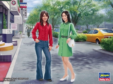 Hasegawa FC06 29106 70's Girls Figure