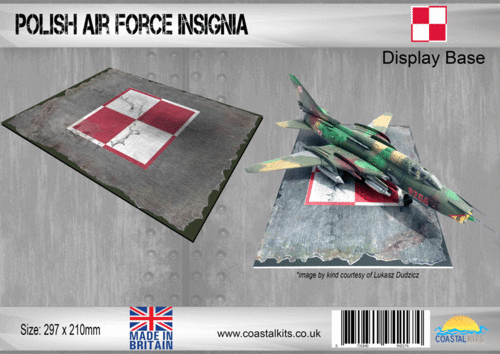Coastal kits S655-72 Polish Air Force 297 x 210mm