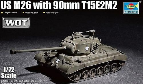 Trumpeter 07170 US M26 with 90mm T15E2M2