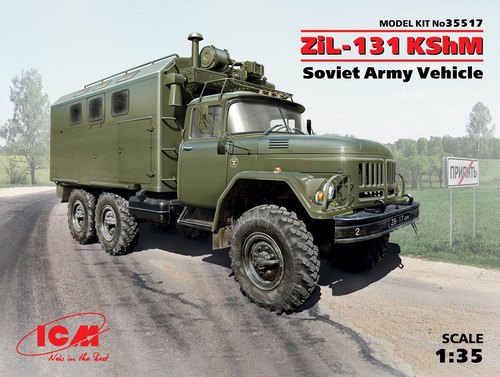 ICM 35517 ZiL-131 KShM, Soviet Army Vehicle