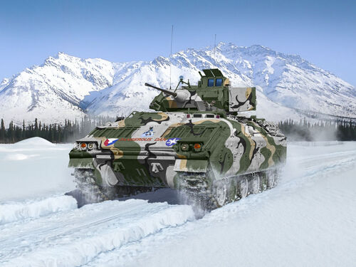 ICM 72912 M2 Bradley - US Infantry Fighting Vehicle