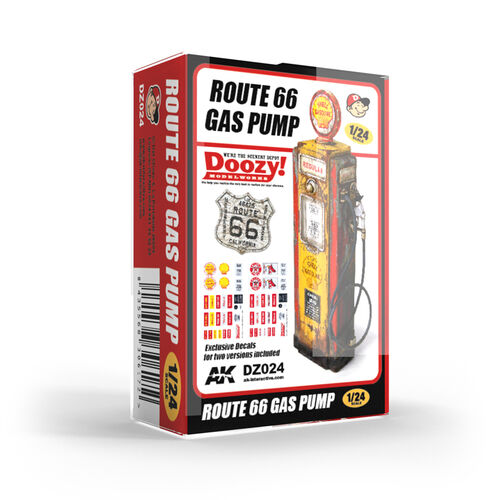 AK-Interactive DZ024 Route 66 Gas Pump