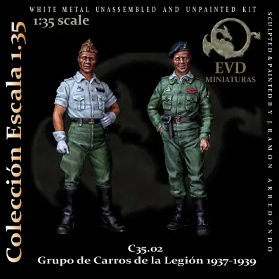 El Viejo Dragon C35-02 Legion Tank Group 1937-39