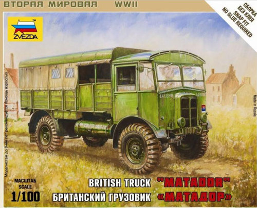 Zvezda 6175 British truck Matador