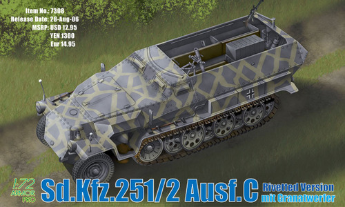 Dragon 7308 Sdkfz 251/2 Ausf C
