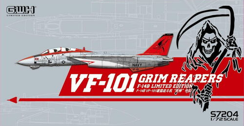 Lion Roar S7204 VF-101 Grim Reapers F-14B Limited Edition