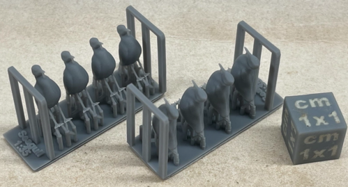 EMP3D 35130506 Mewy - 4 sztuki