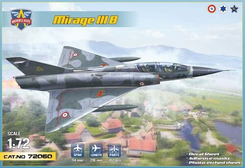 Modelsvit 72060 Mirage IIIB operational trainer