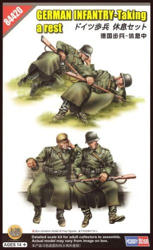 Hobby Boss 84420 German Infantry - Taking a rest