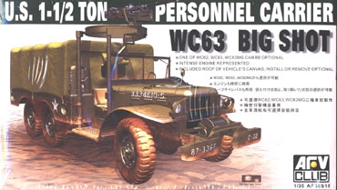 AFV Club 35S18 WC63 1 1/2T Personnel Truck