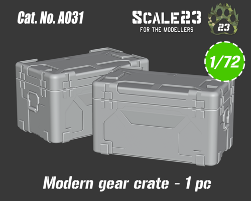 Scale23 72-A031 Modern gear box - 1 pc