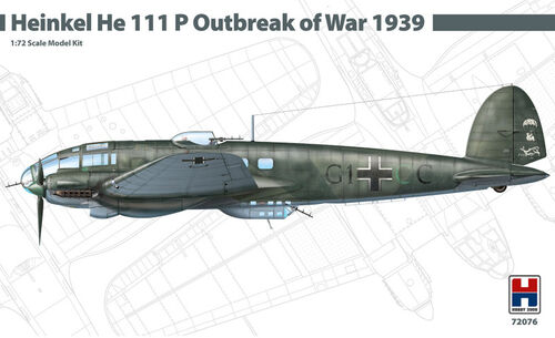 Hobby 2000 72076 Heinkel He 111 P - Outbreak of War (1939)