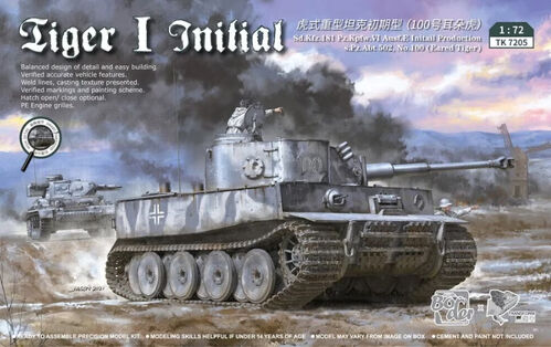 Border Model TK7205 Tiger I Initial (Sd.Kfz.181) - Eared Tiger