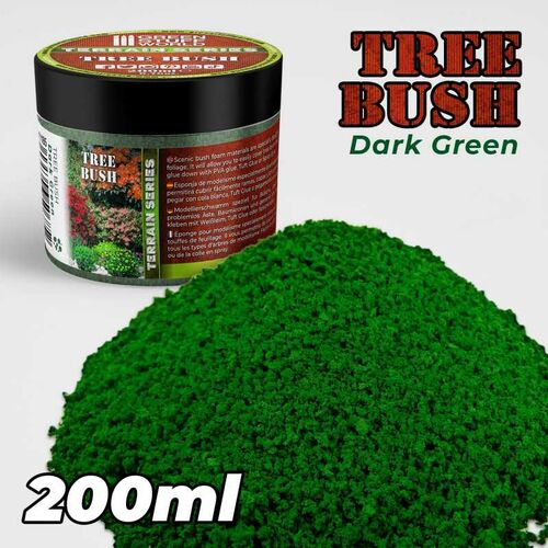 Green Stuff World 11185 Tree Bush - Dark Green