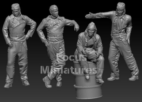 FOCUS MINIATURES 7212 Winter 1943 (4 figures)