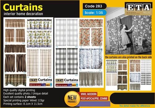 ETA DIORAMA ACCESSORIES 283 Curtains