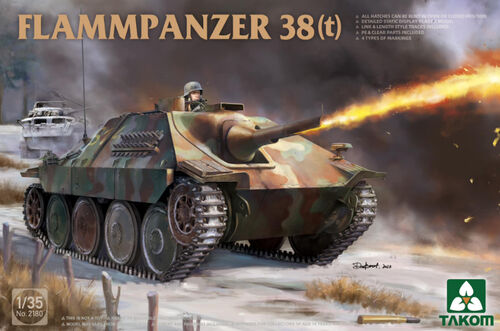 Takom 2180 Flammpanzer 38(t)