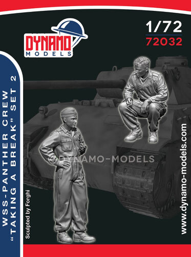 Dynamo-Models 72032 WSS-Panther Crew 'Taking A Break' Set 2