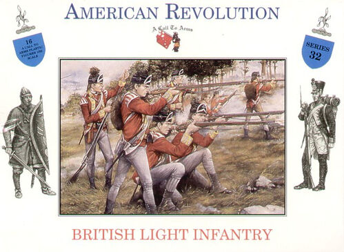 A Call To Arms 3232 British Light Infantry - American Revolutionary War 1775-1783