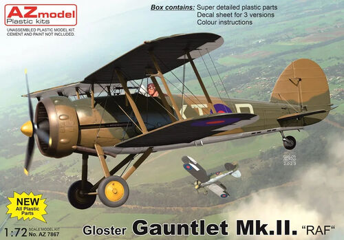 AZ-Model 7867 Gloster Gauntlet Mk.II 'RAF'