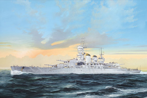 Trumpeter 05778 Italian Navy Battleship RN Littorio 1941