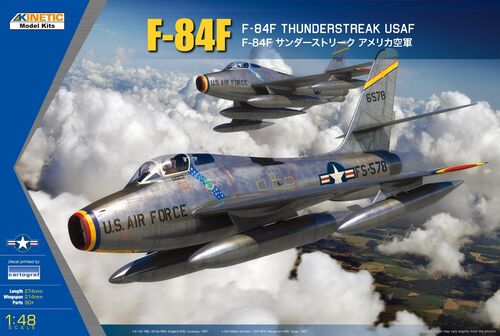Kinetic 48113 F-84F Thunderstreak USAF