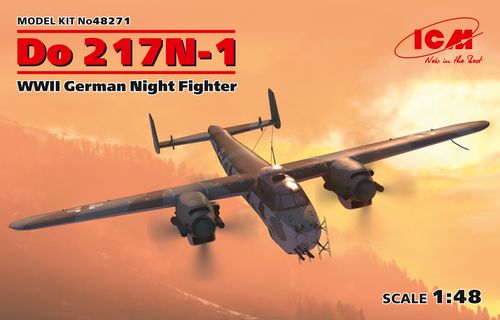 ICM 48271 Do 217N-1, WWII German Night Fighter