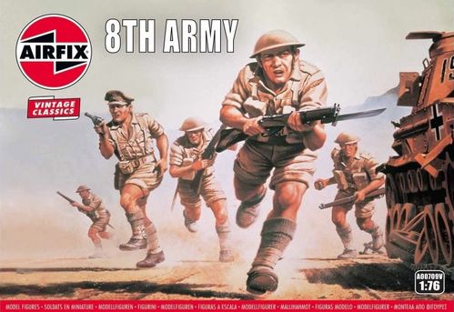 Airfix 00709V WWII British 8th Army