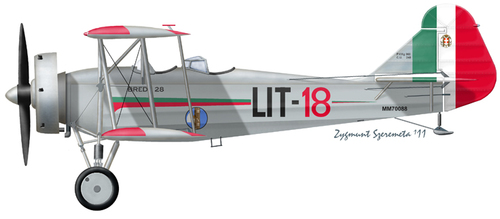 Choroszy Modelbud A210 Breda Ba.28