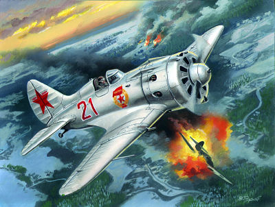 ICM 48097 Soviet IIWW Polikarpov I-16 Type 24