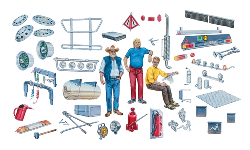 Italeri 0720 Truck Accessories