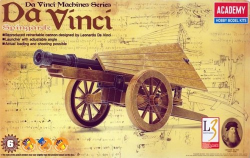 Academy 18142 Da Vinci Machines - Spingarde