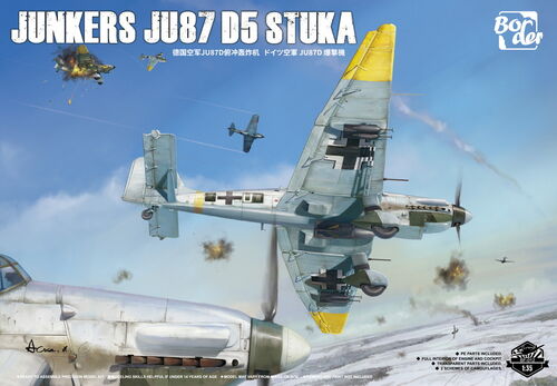 Border Model BF012 Junkers Ju87 D5 Stuka