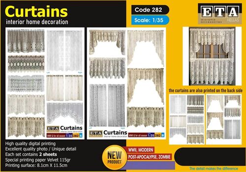 ETA DIORAMA ACCESSORIES 282 Curtains