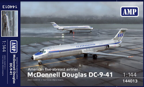 AMP 144013 McDonnell Douglas DC-9-41 - American Five-Abreast Airliner