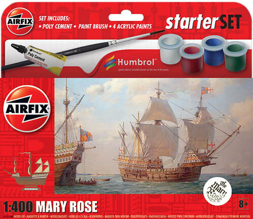 Airfix 55114A Starter Set - Mary Rose
