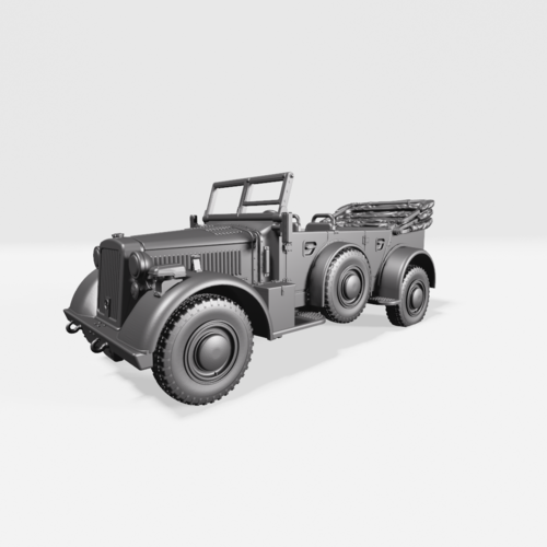 EMP3D 72011254 Horch 901 (Kfz.15) - ze złożonym dachem