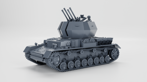 EMP3D 72011271 Flakpanzer IV Wirbelwind - 2cm Flak 38