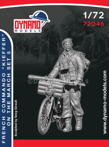 Dynamo-Models 72046 French Commando 'Kieffer' On The March Set 5