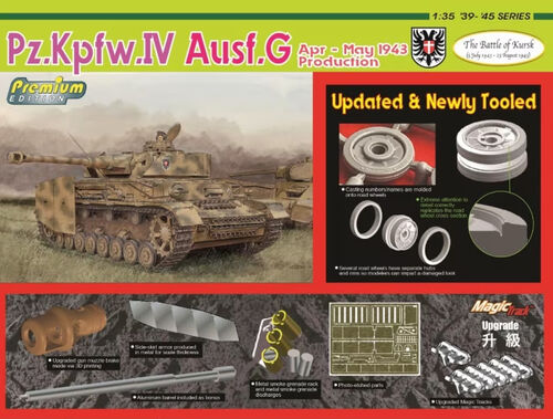 Dragon 6894 Pz.Kpfw.IV Ausf.G Premium Edition Apr-May 1943 Production