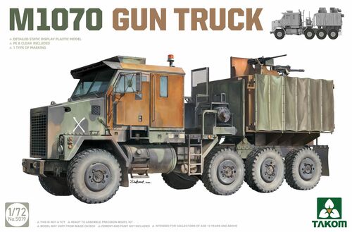 Takom 5019 M1070 Gun Truck