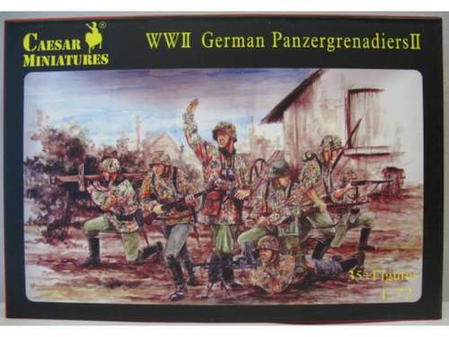 Caesar Miniatures H053 German IIWW Panzergrenadiers set II