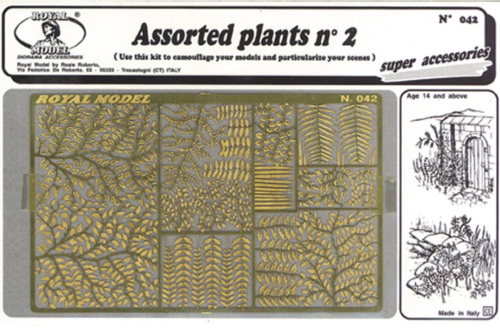 Royal Model di R. Reale 042 Assorted plants n.2