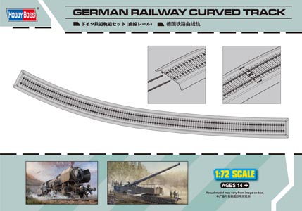 Hobby Boss 82910 German Railway Curved Track