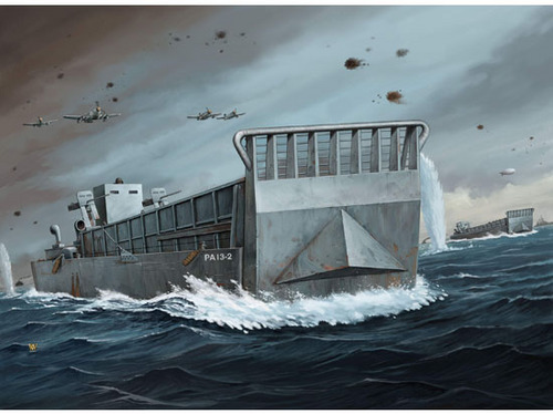 Trumpeter 07213 WW2 LCM 3 USN Vehicle Landing Craft