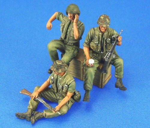 Legend LF0107 US AFV Crew set (Vietnam) 3 figures