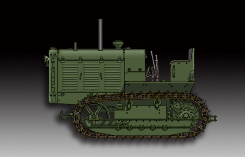 Trumpeter 07112 Russian ChTZ S-65 Tractor