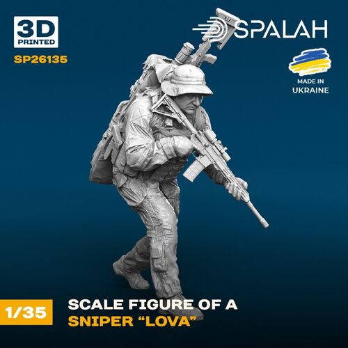 Spalah 26135 Sniper "Lova" (1 Figure / 3D-Printed)